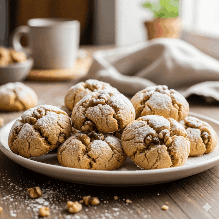 Receta de Galletas de Nuez